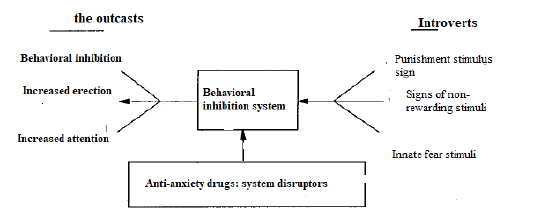 Biological structures of personality in brain/behavioral systems